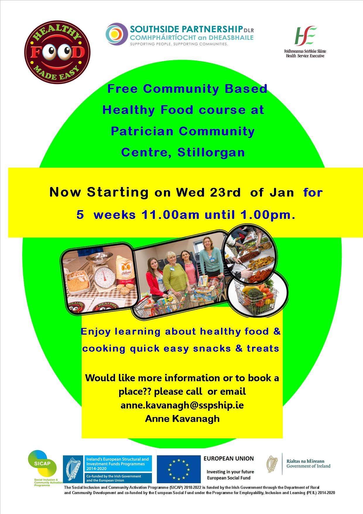 Free Healthy Food Made Easy Course – Cabinteely Life